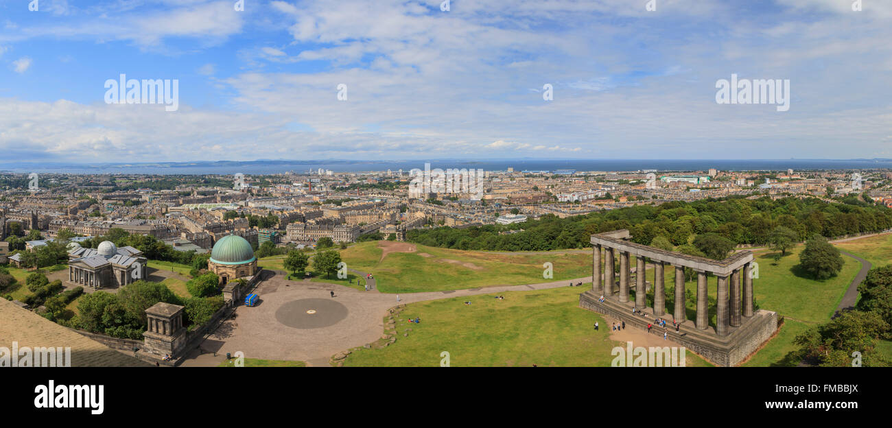 Edinburgh aerial hi-res stock photography and images - Alamy