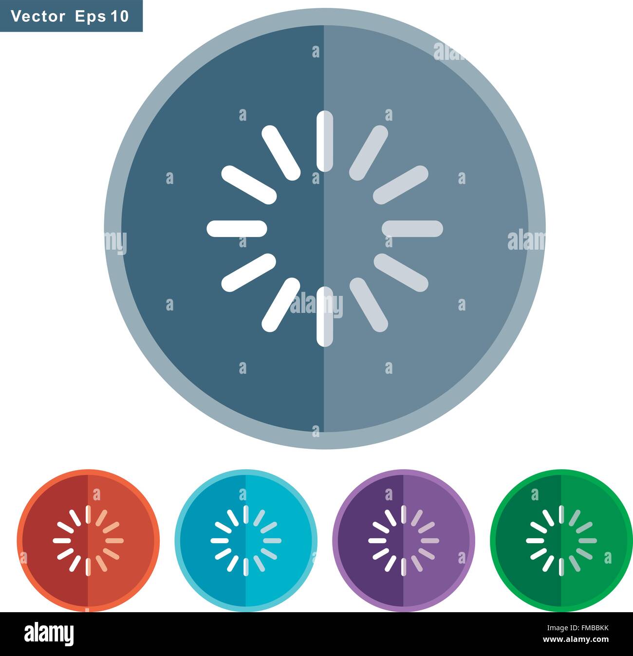 Website loading icon vector vectors hi-res stock photography and images ...