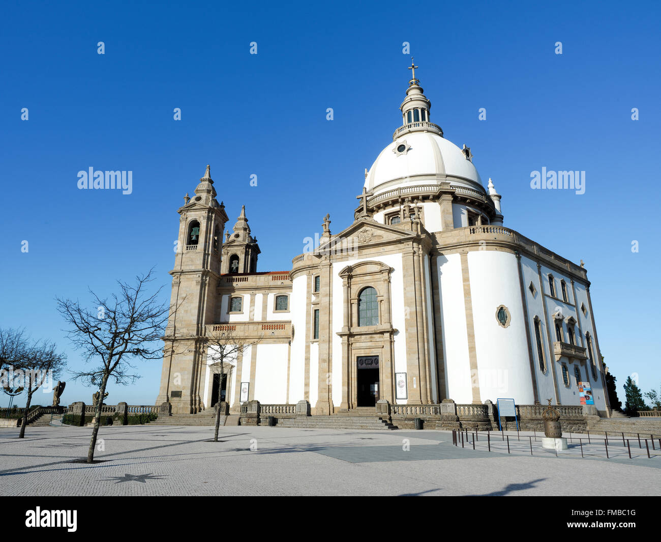 Sanctuary of Sameiro in Braga, north of Portugal Stock Photo - Alamy