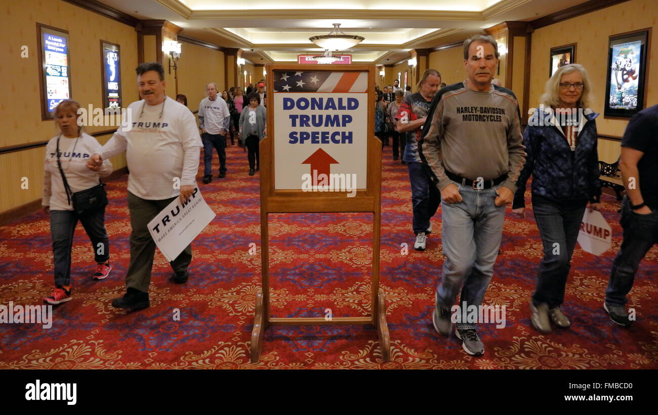 Republican Donald J. Trump Presidential Rally the night before Nevada ...