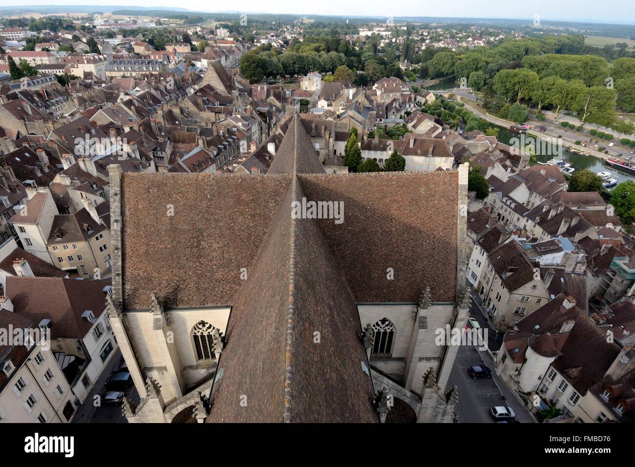 France, Jura, Dole, Notre Dame collegiate church dated 16th century ...