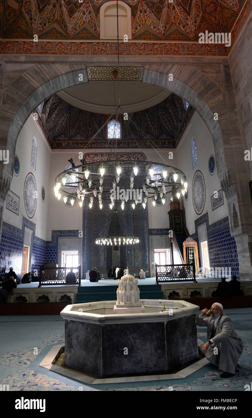 Turkey, Marmara region, Bursa, green mosque Stock Photo - Alamy