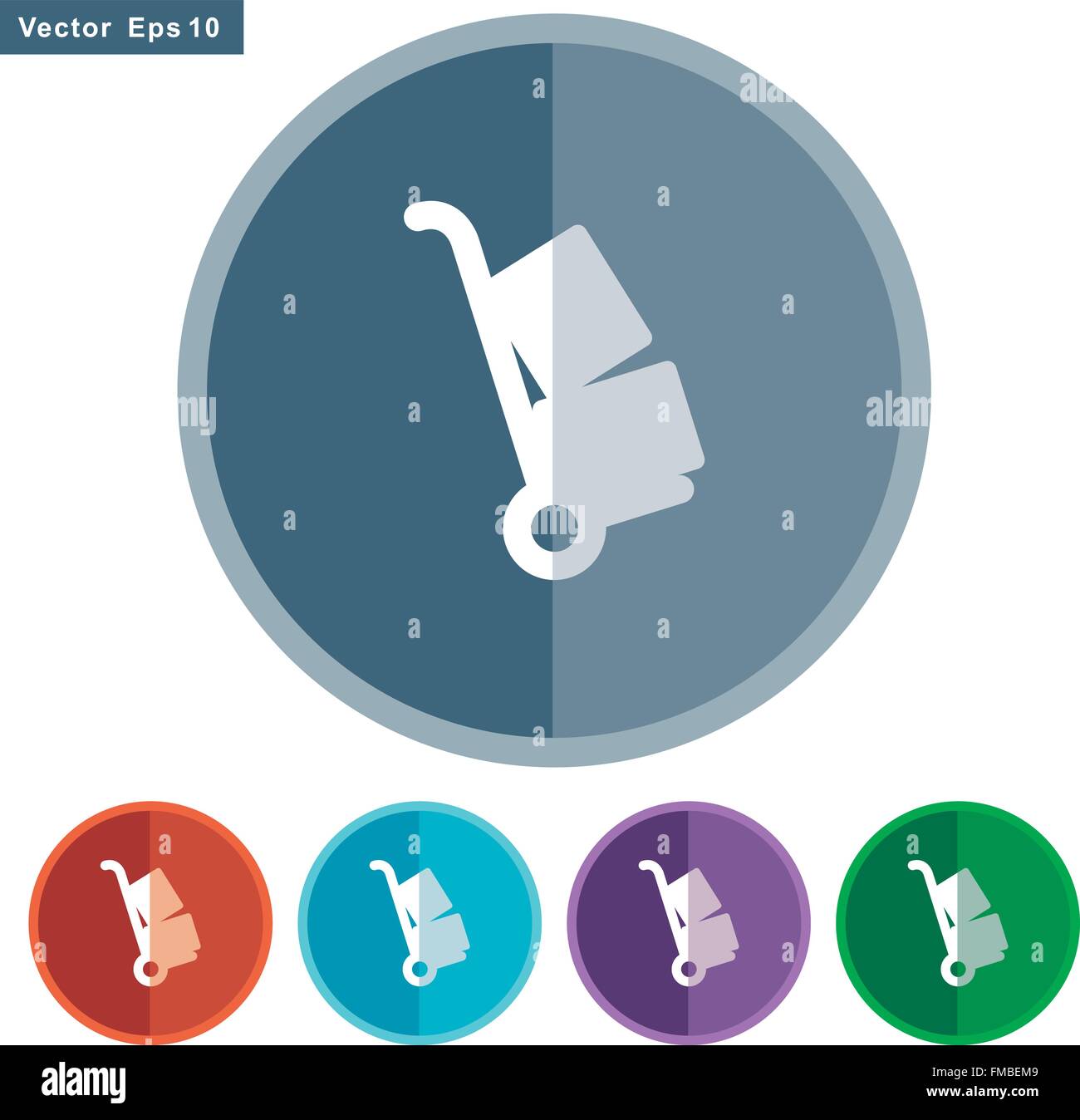 Dolly symbol Stock Vector Images - Alamy