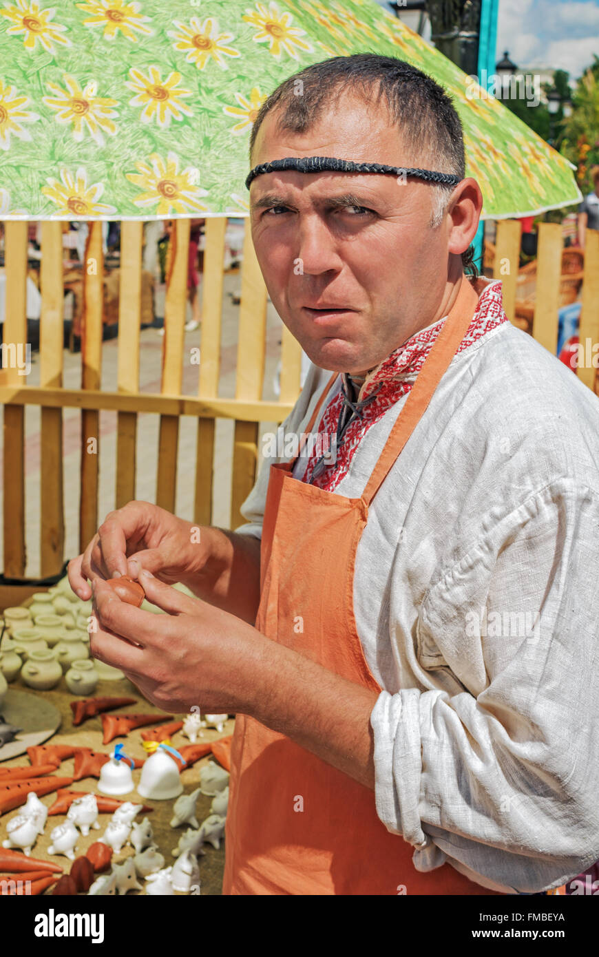 The folk master-man and their works. The fair of folk crafts and arts ...