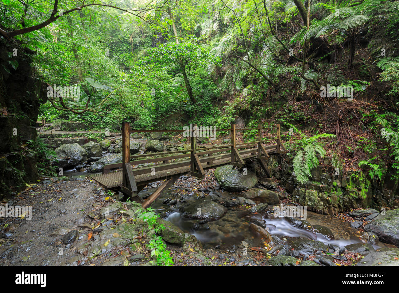 Nature scenic of Linmei Shihpan Trail, Ilan, Taiwan Stock Photo - Alamy