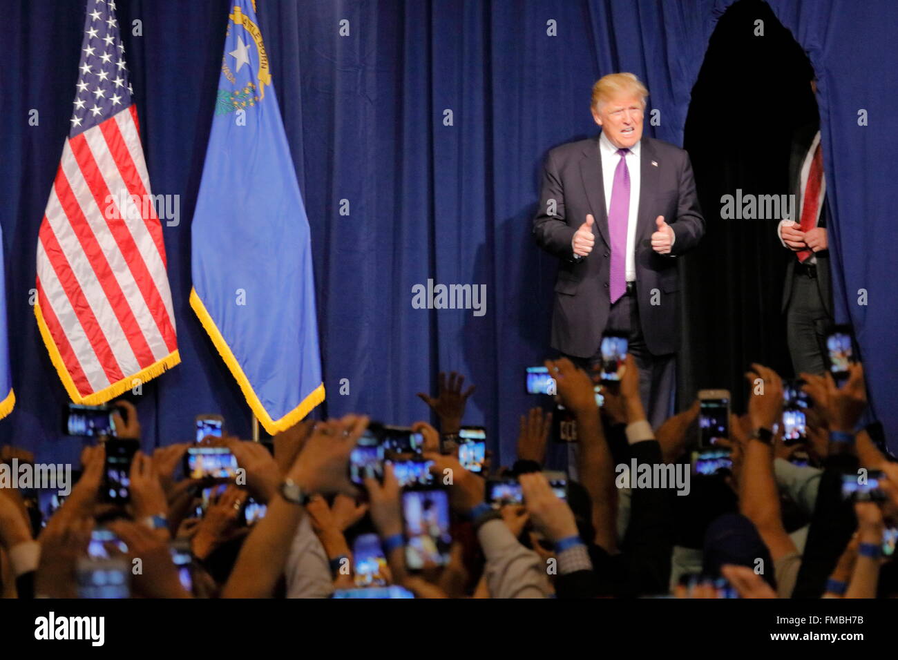 Trump election victory speech hi-res stock photography and images - Alamy