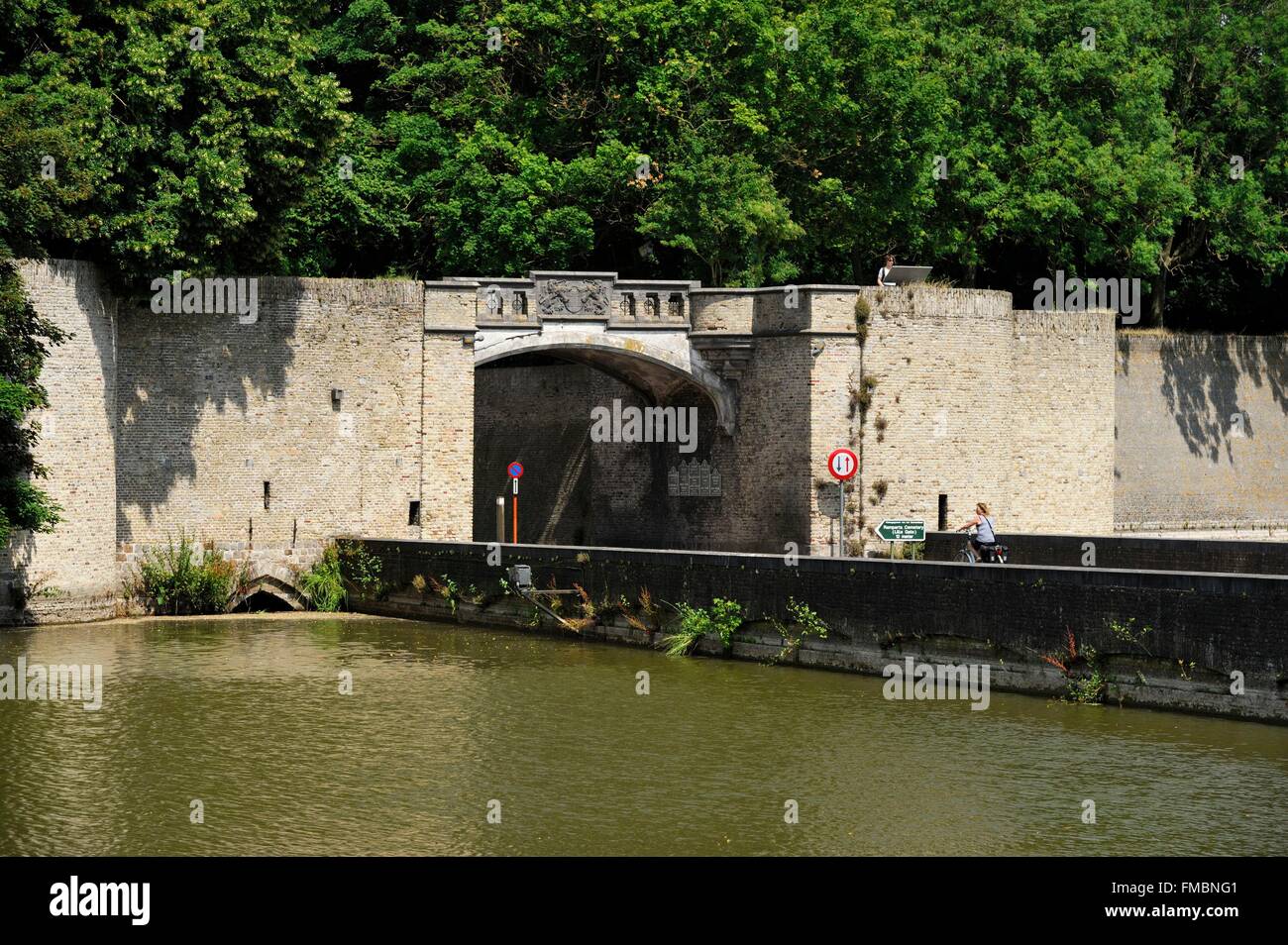 Belgium, West Flanders, Ypres or Ieper, Lille Gate Stock Photo - Alamy