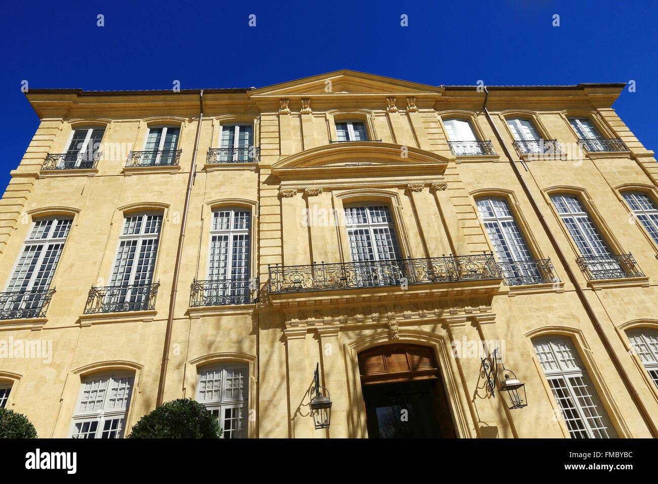 France, Bouches du Rhone, Aix en Provence, Mazarin quarter, Rue Joseph ...