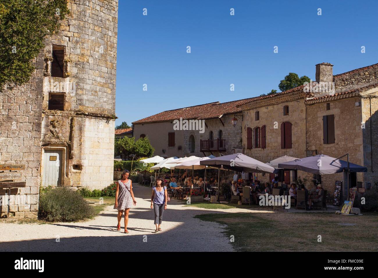 France, Gers, Larressingle, labeled Les Plus Beaux Villages de France ...