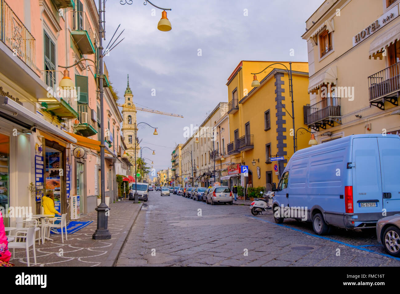 New Pompeii Town Stock Photo - Alamy