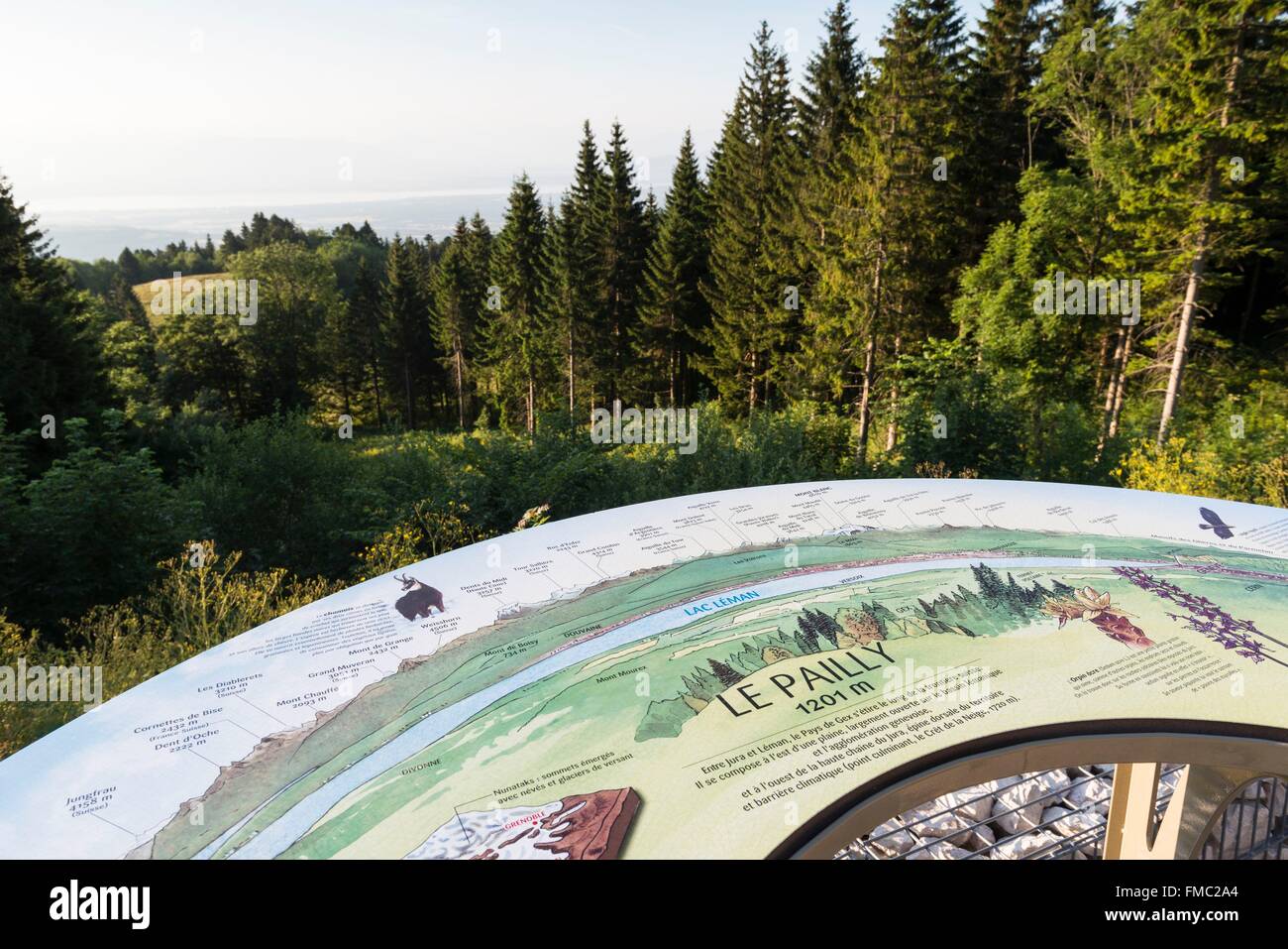 France, Ain, Pays de Gex, Jura High Chain Nature Reserve, the Pailly ...