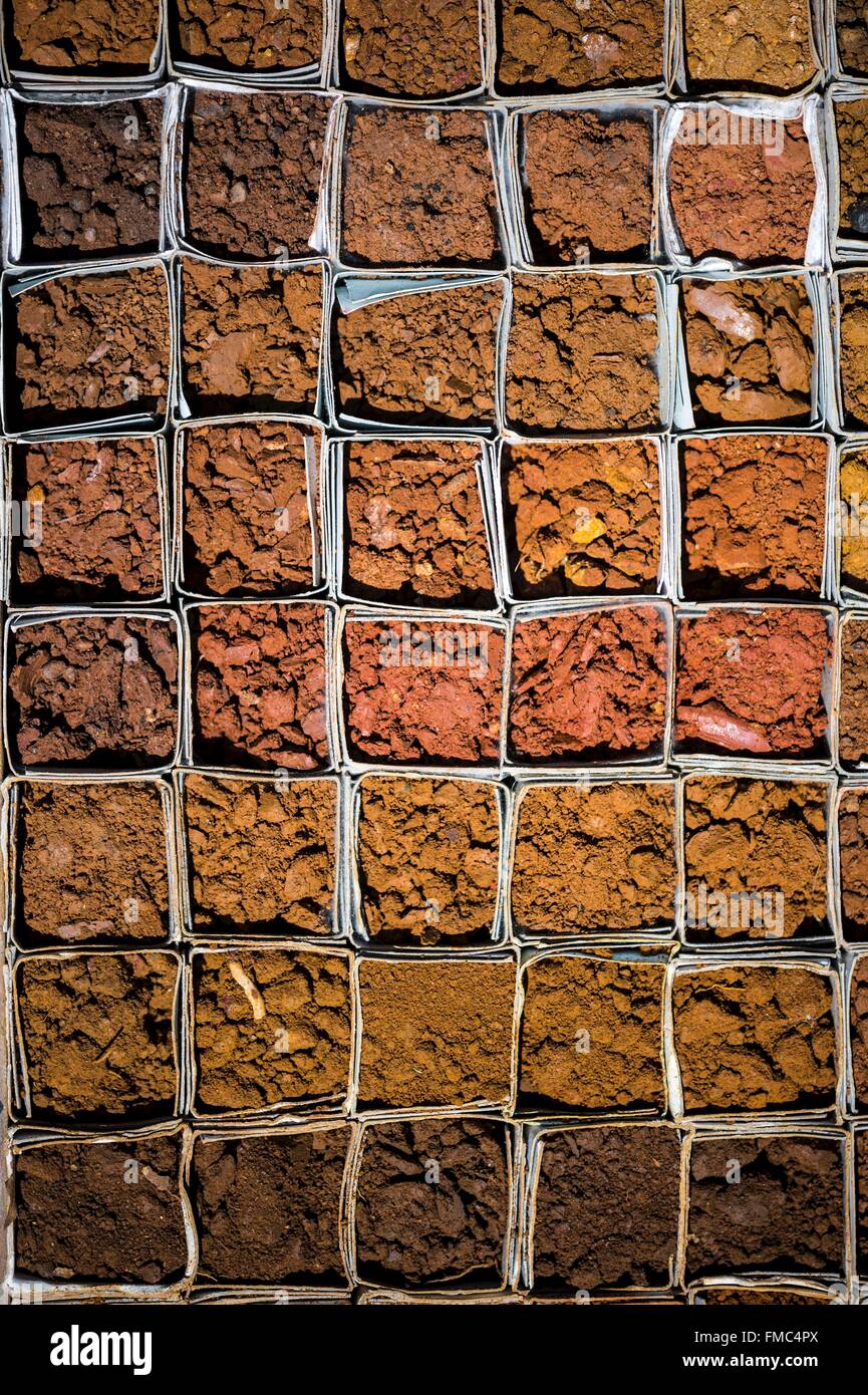 France, Guyana, French Guyana Amazonian Park, heart area, Camopi, soil ...