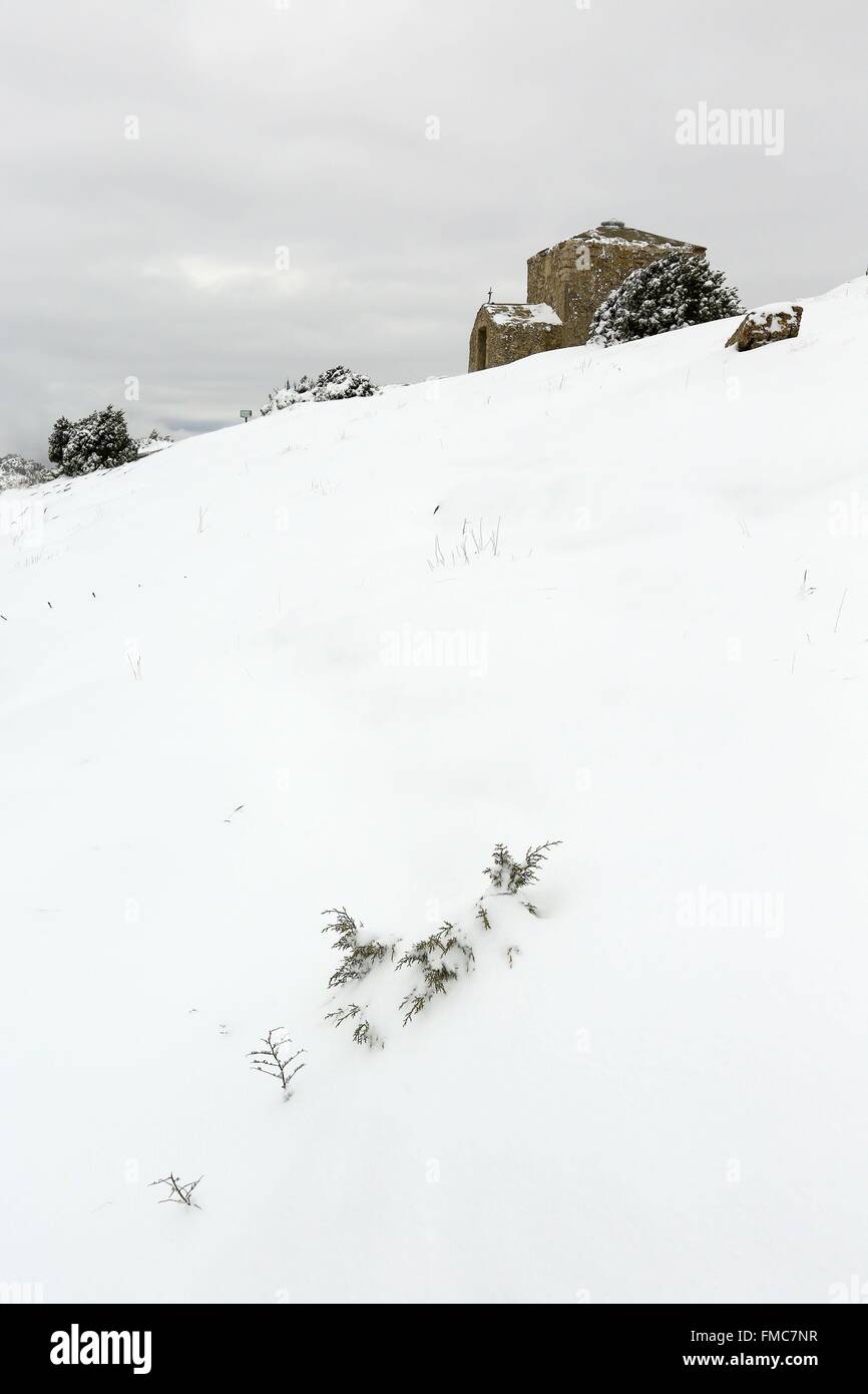 France, Var, Provence Verte, La Sainte Baume Massif, the Saint Pilon ...