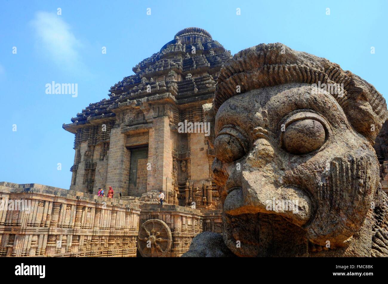 Konark sun temple statue hi-res stock photography and images - Alamy