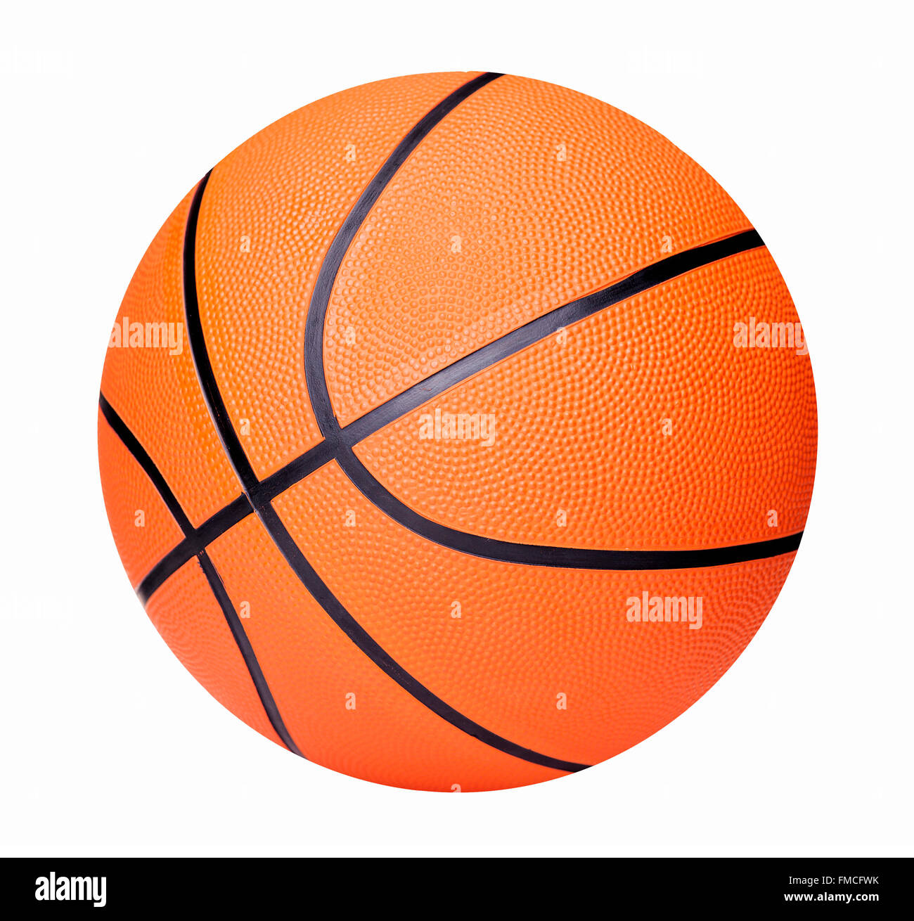 Basketball isolated over white background Stock Photo - Alamy