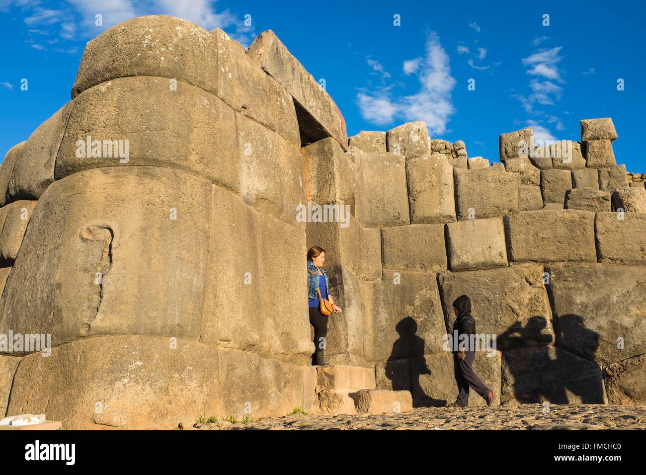 Peru, Cusco Province, Cusco, listed as World Heritage by UNESCO, the ...