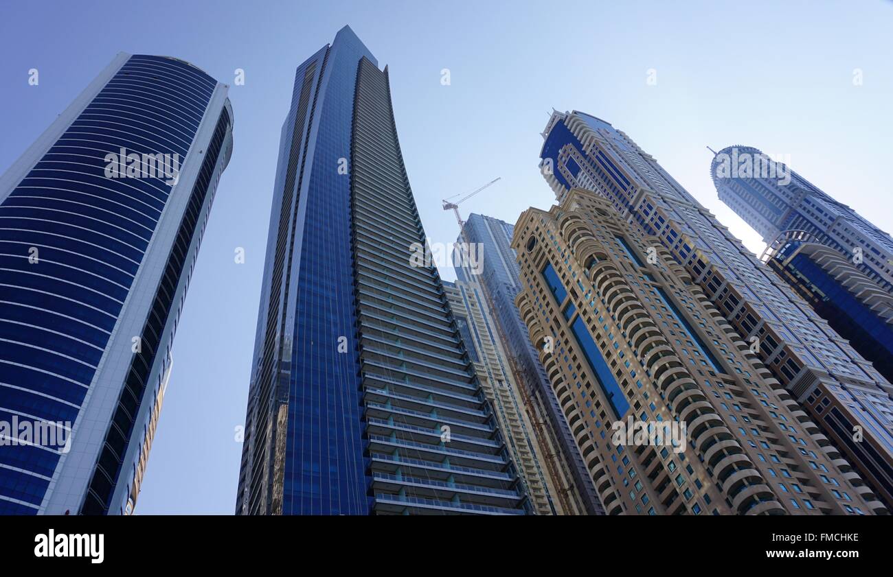 Dubai building skyline hi-res stock photography and images - Alamy