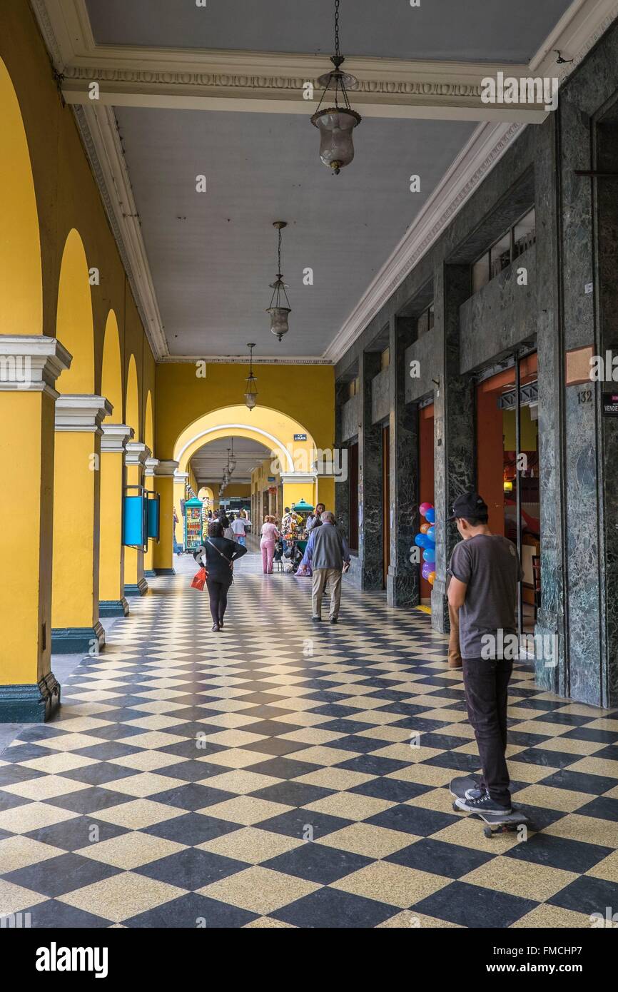 Peru, Lima, the historic centre (listed as World Heritage by UNESCO ...