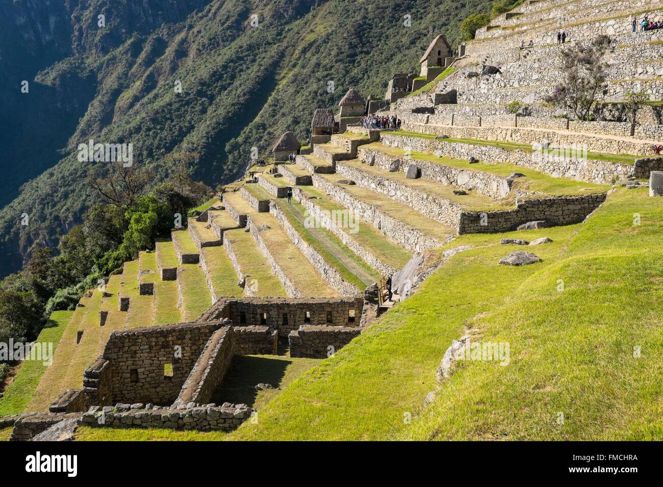 Peru, Cusco Province, Incas Sacred Valley, Inca archeological site of ...