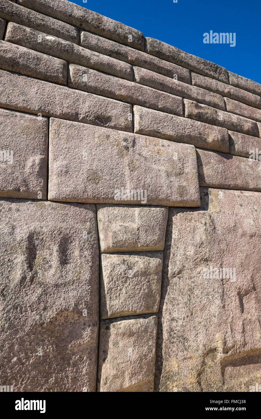 Peru, Cusco Province, Incas Sacred Valley, Inca archeological site of ...