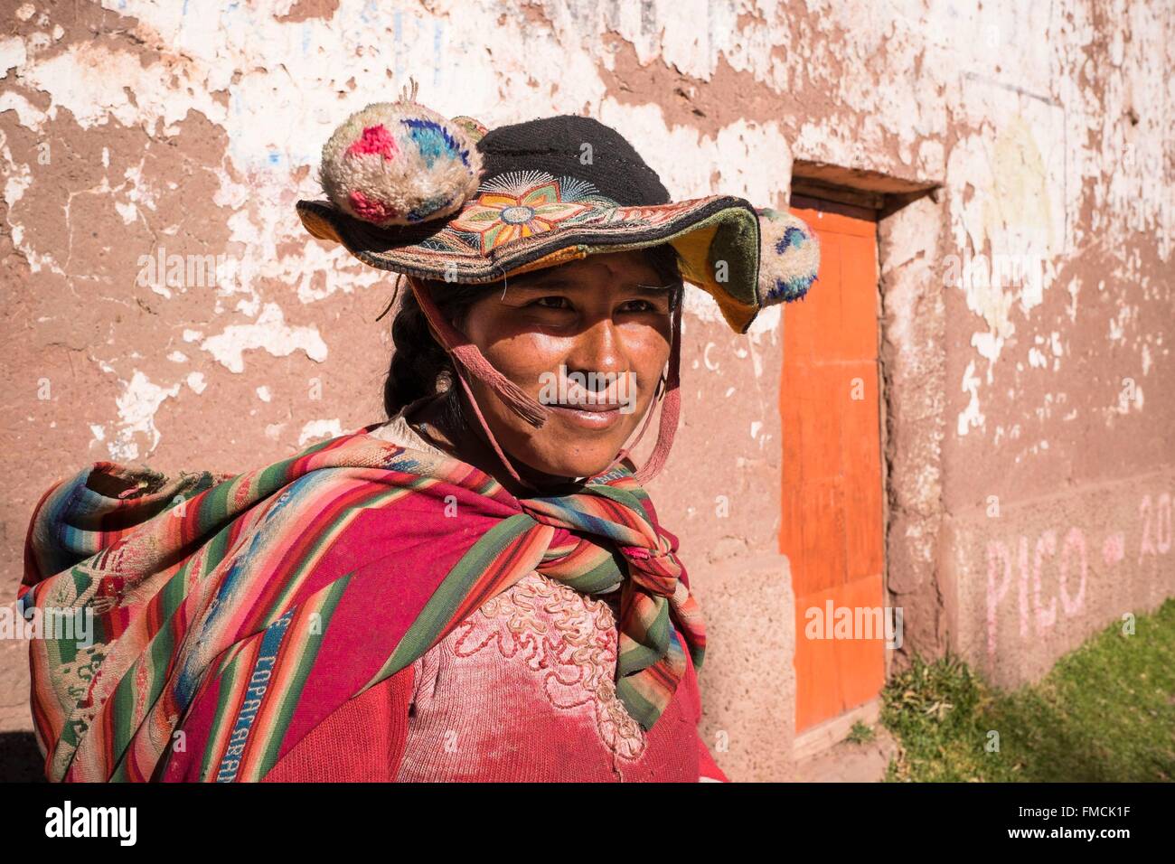 Peru, Puno Province, Titicaca lake, Capachica peninsula, Llachon ...