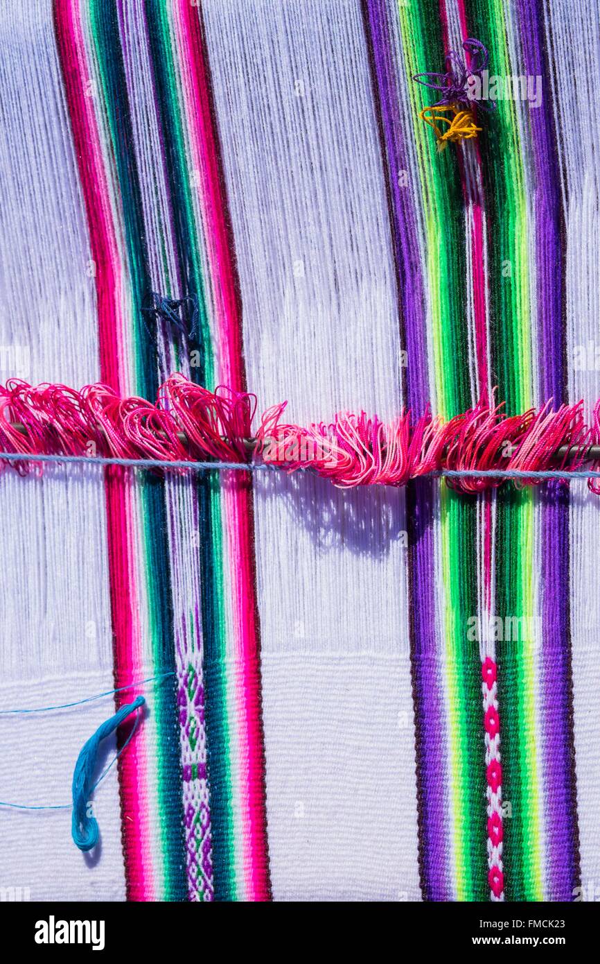 Peru, Puno Province, Titicaca lake, Capachica peninsula, Llachon ...
