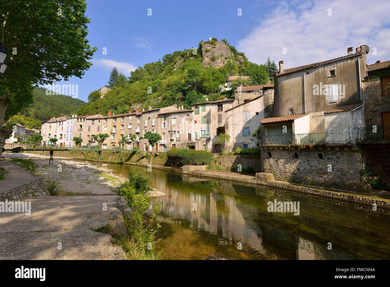 France herault village lunas hi-res stock photography and images - Alamy