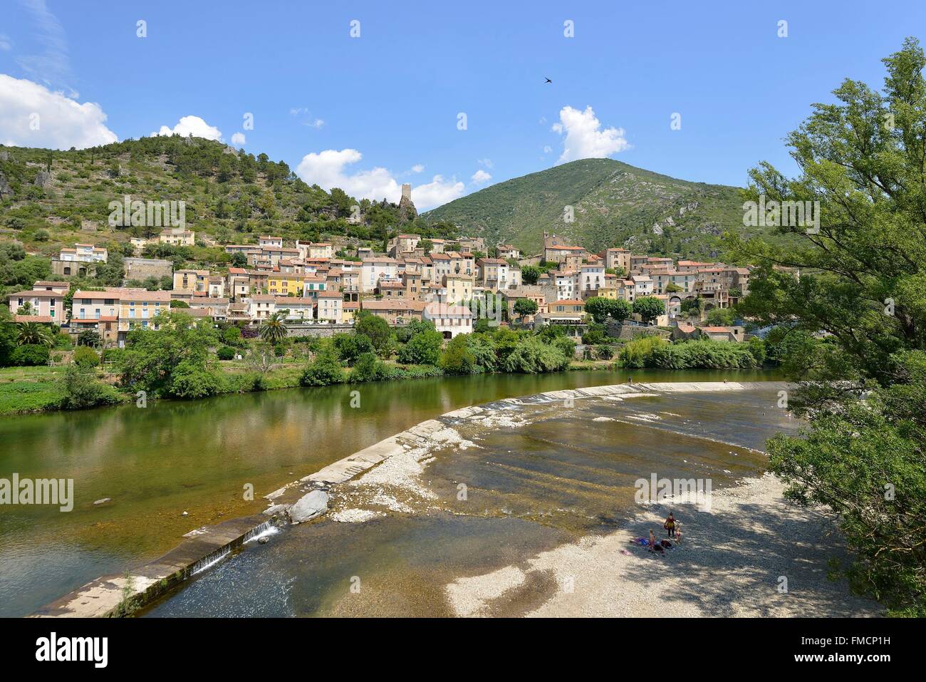 Roquebrun France River High Resolution Stock Photography and Images - Alamy