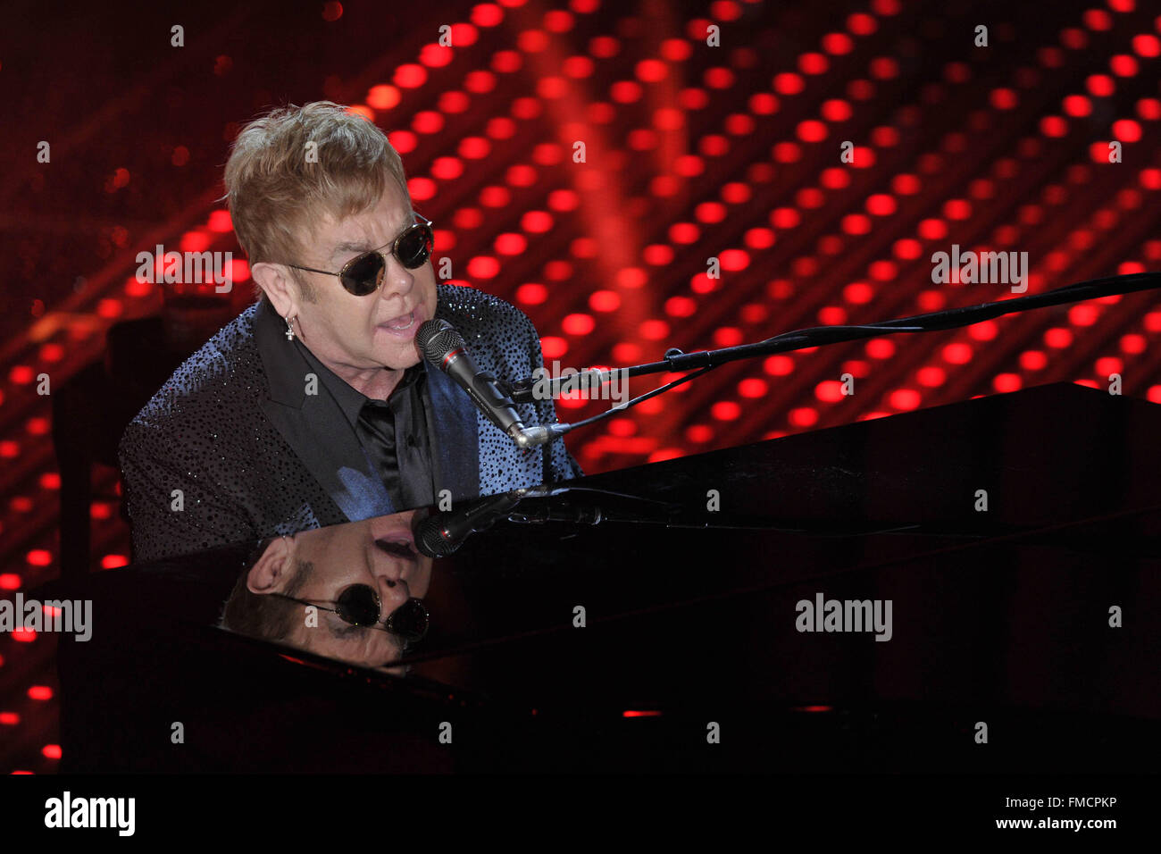 Elton John performs at the opening night of the 66th Festival di ...