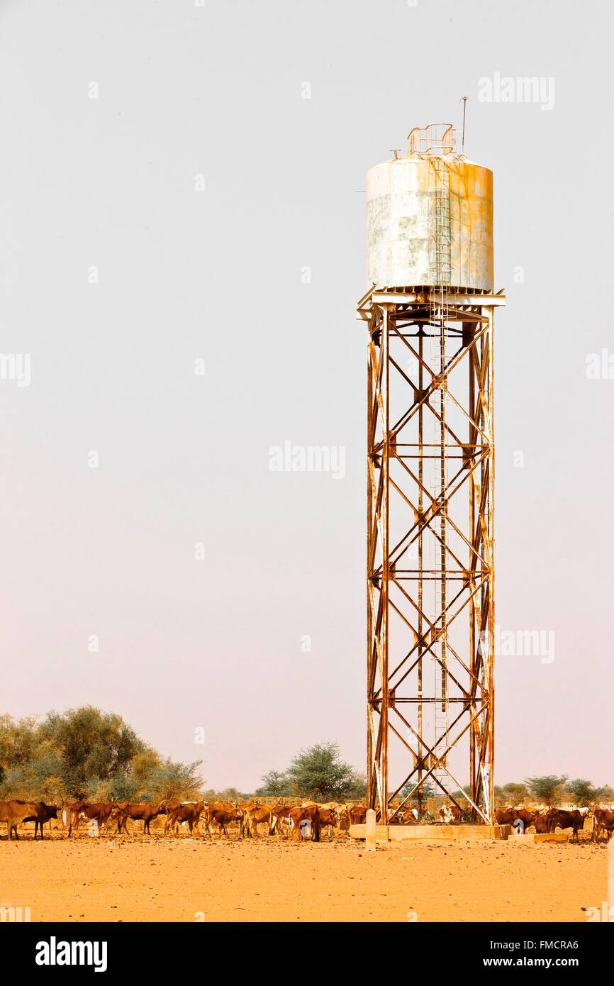 Senegal water tower hi-res stock photography and images - Alamy
