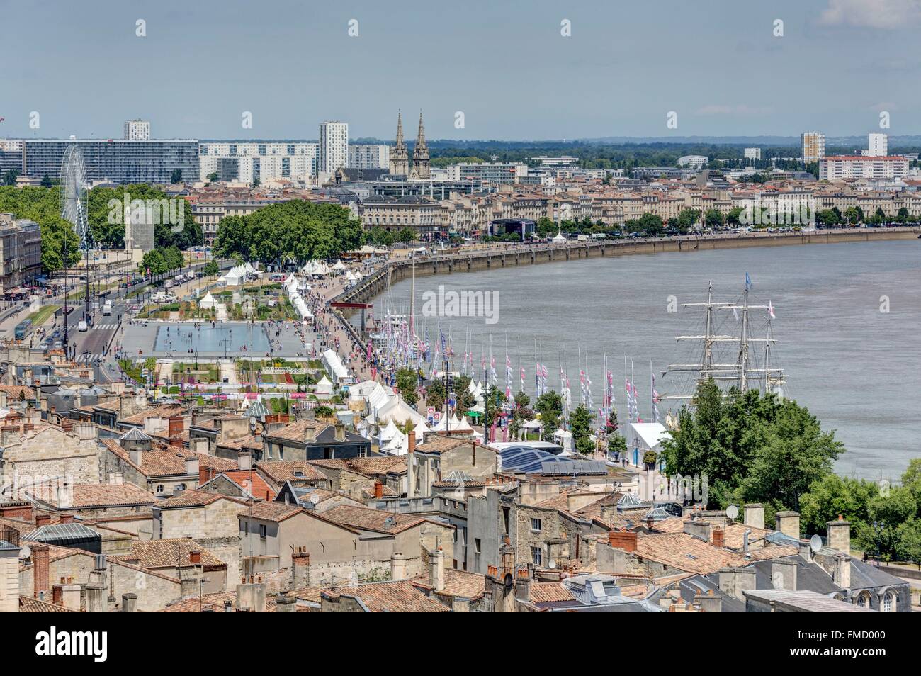 Bordeaux river boat hi-res stock photography and images - Alamy