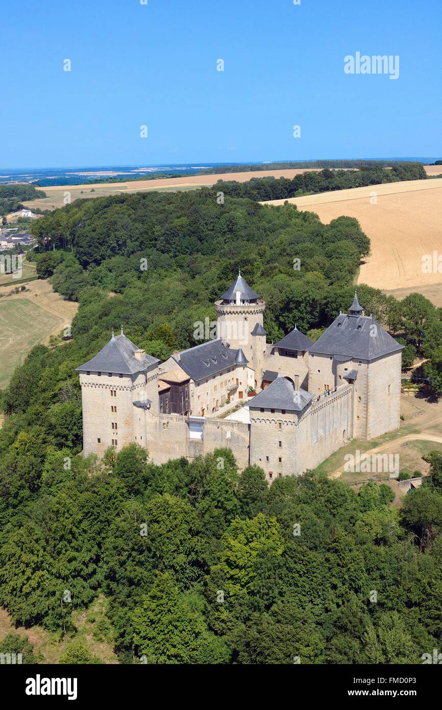 Malbrouck castle aerial view hi-res stock photography and images - Alamy