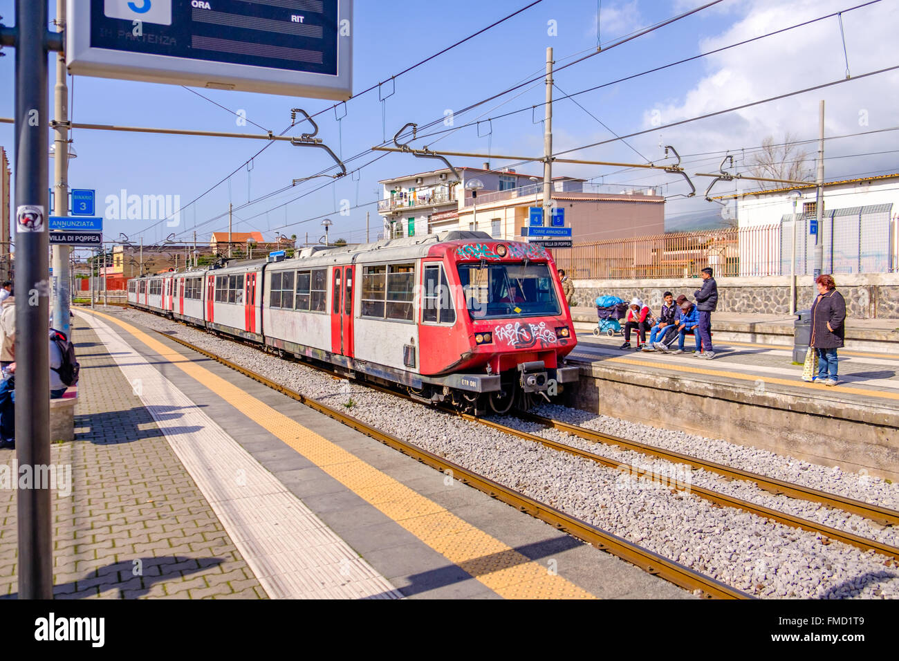Italian Railway Stations Stock Photo - Alamy