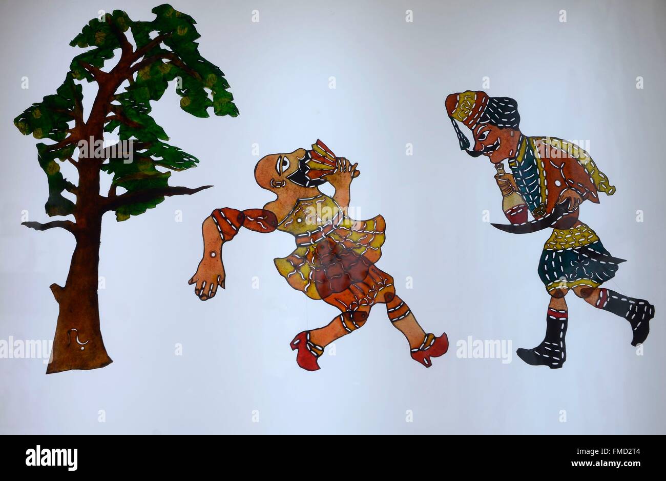 Turkey, Marmara region, Bursa, popular show in the museum Karagoz, the ...