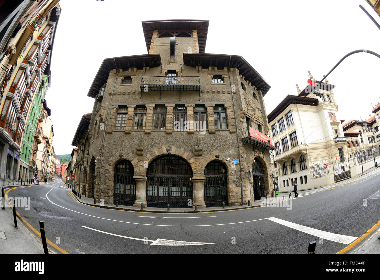 Atxuri Railway Station, Bilbao, Biscay, Basque Country, Euskadi, Spain ...
