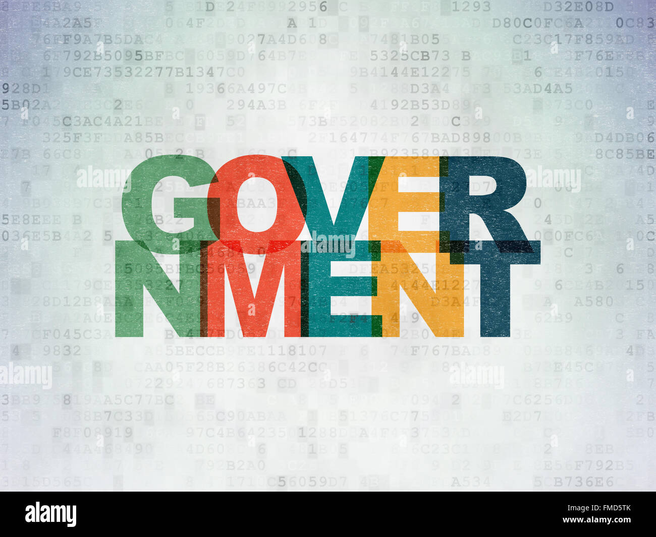 Political concept: Government on Digital Paper background Stock Photo ...