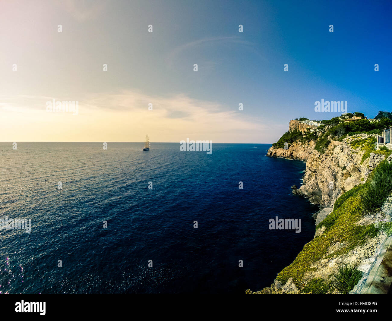 Beautiful landscape of Mallorca island, Spain Stock Photo - Alamy