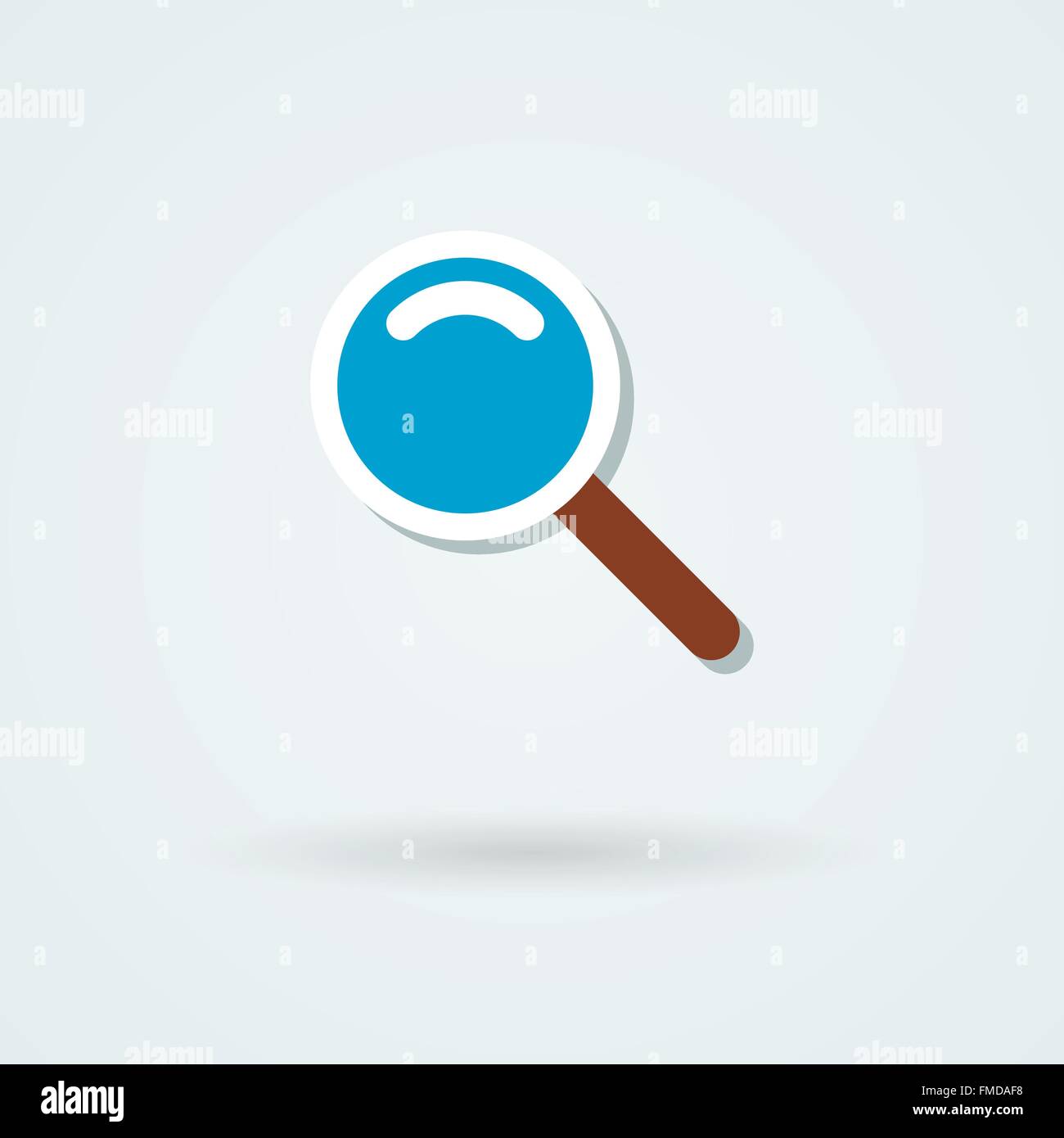 Vector search icon. Glass Lens Stock Vector Image & Art - Alamy