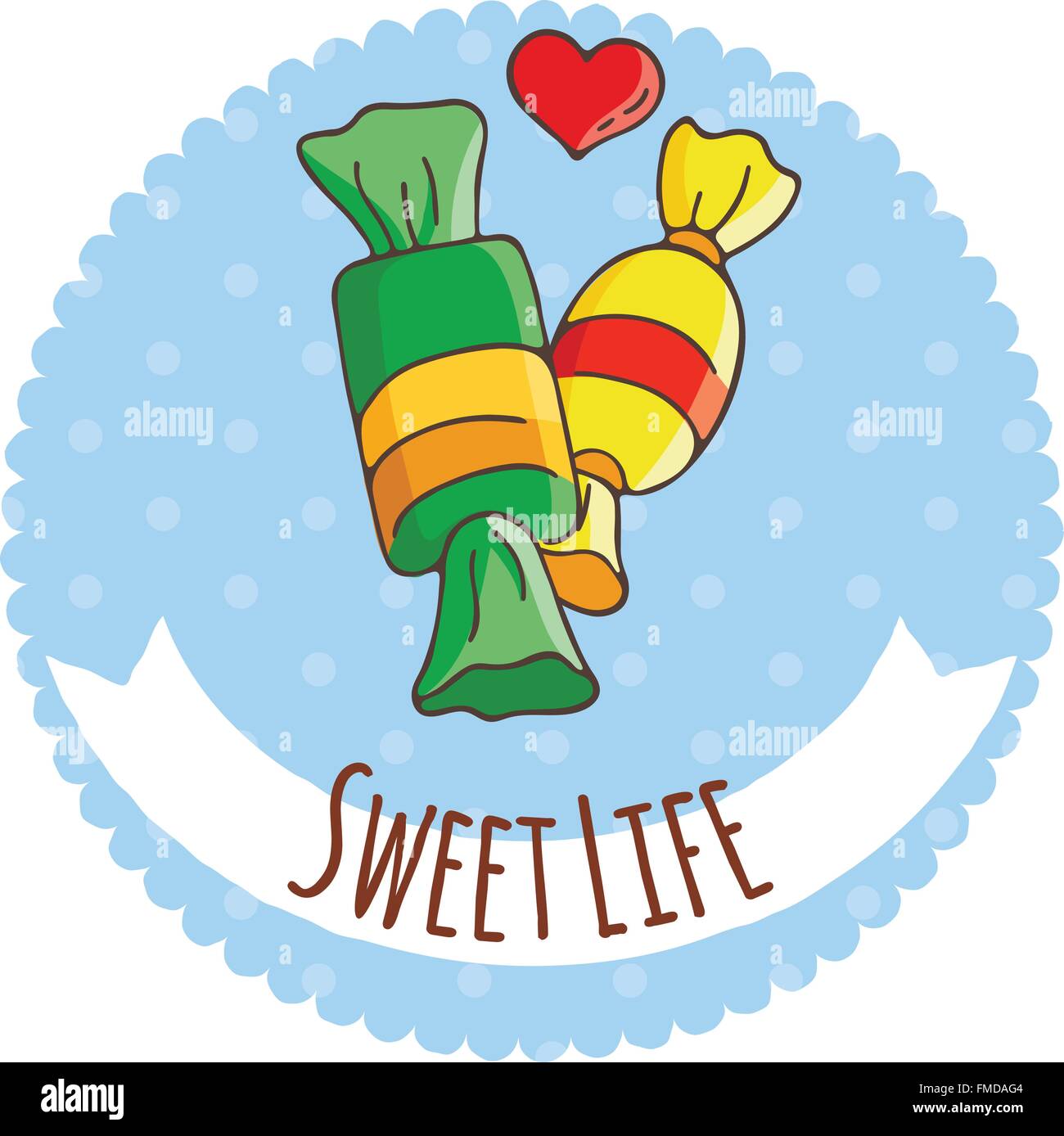 Vector Candy Background Stock Vector Image & Art - Alamy