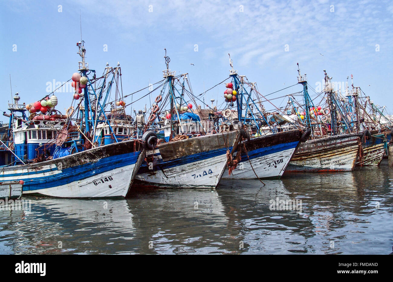 Morocco boats hi-res stock photography and images - Alamy