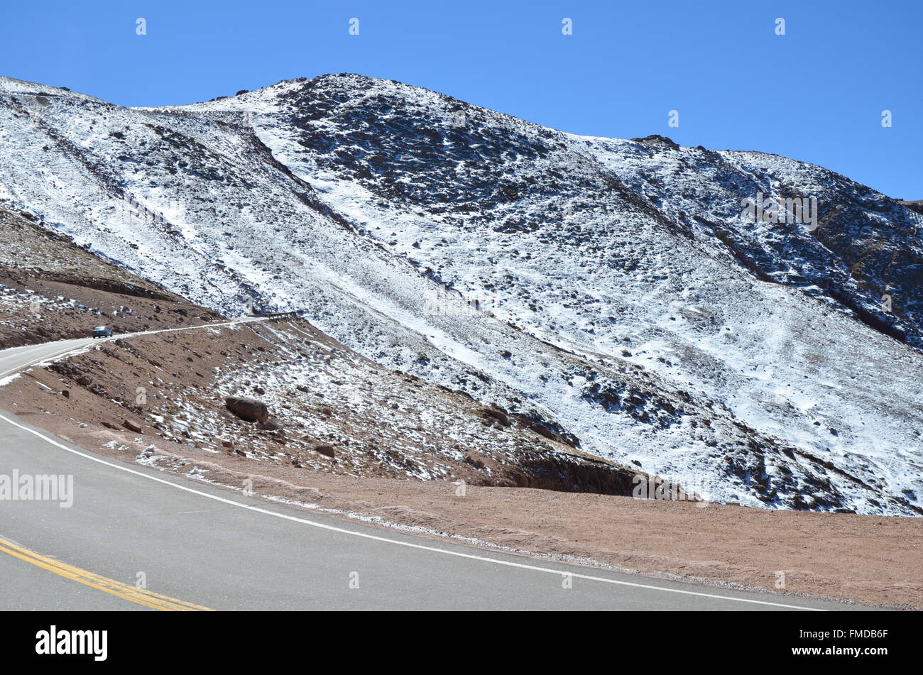 Pikes peak highway hi-res stock photography and images - Alamy