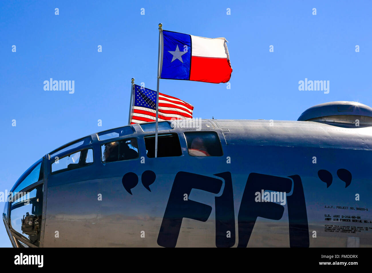 WWII Boeing B29 Superfortress Bomber Plane "FiFi" at Sarasota SRQ ...