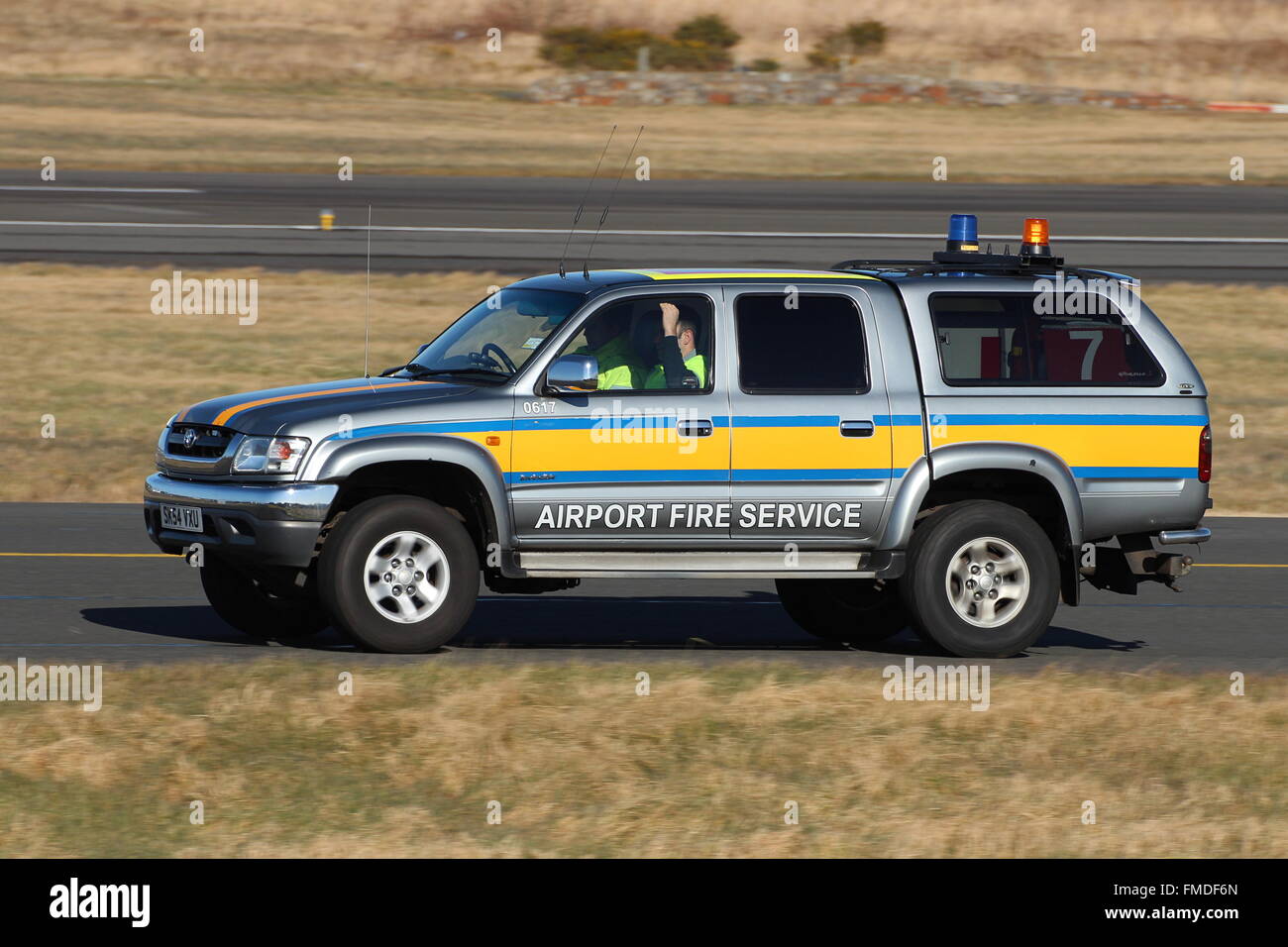 0617, a Toyota Land Cruiser Invincible of the Prestwick Airport Fire ...