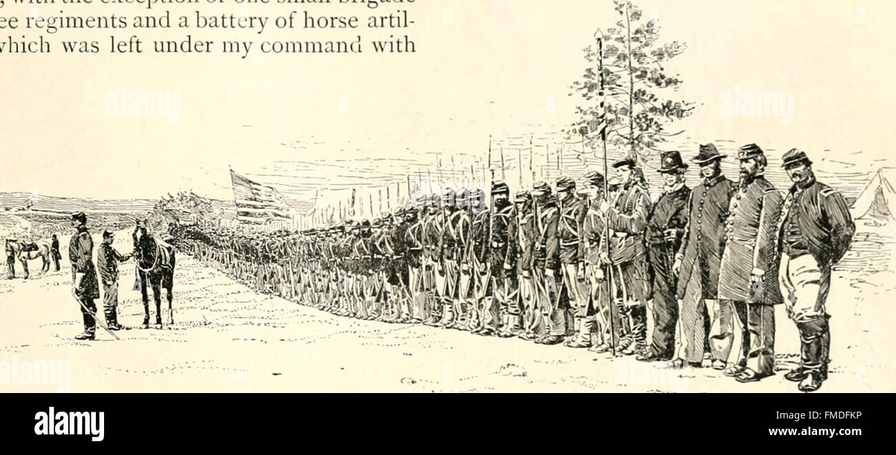 Abraham Lincoln and the battles of the Civil War (1887 Stock Photo - Alamy