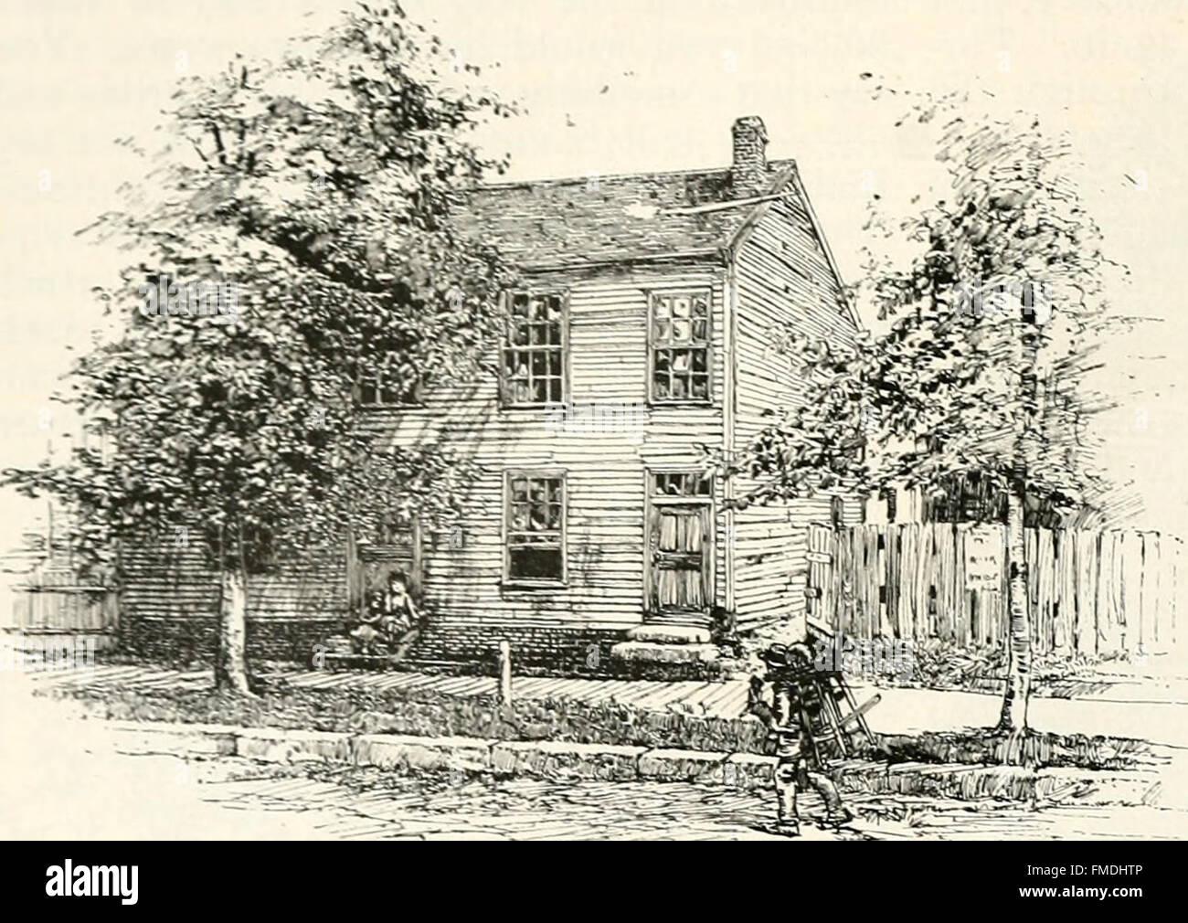 An 1887 work discussing Abraham Lincoln’s involvement in the American ...