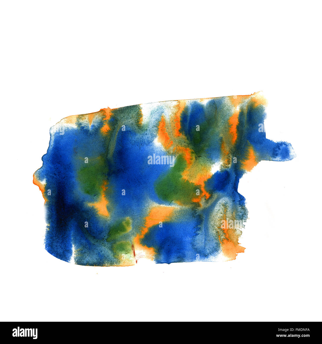 water color watercolor texture blue yellow splash blotch watercolour ...