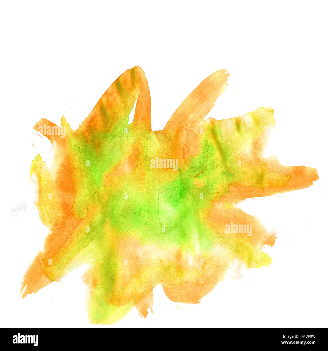 water color watercolor texture yellow green splash blotch watercolour ...