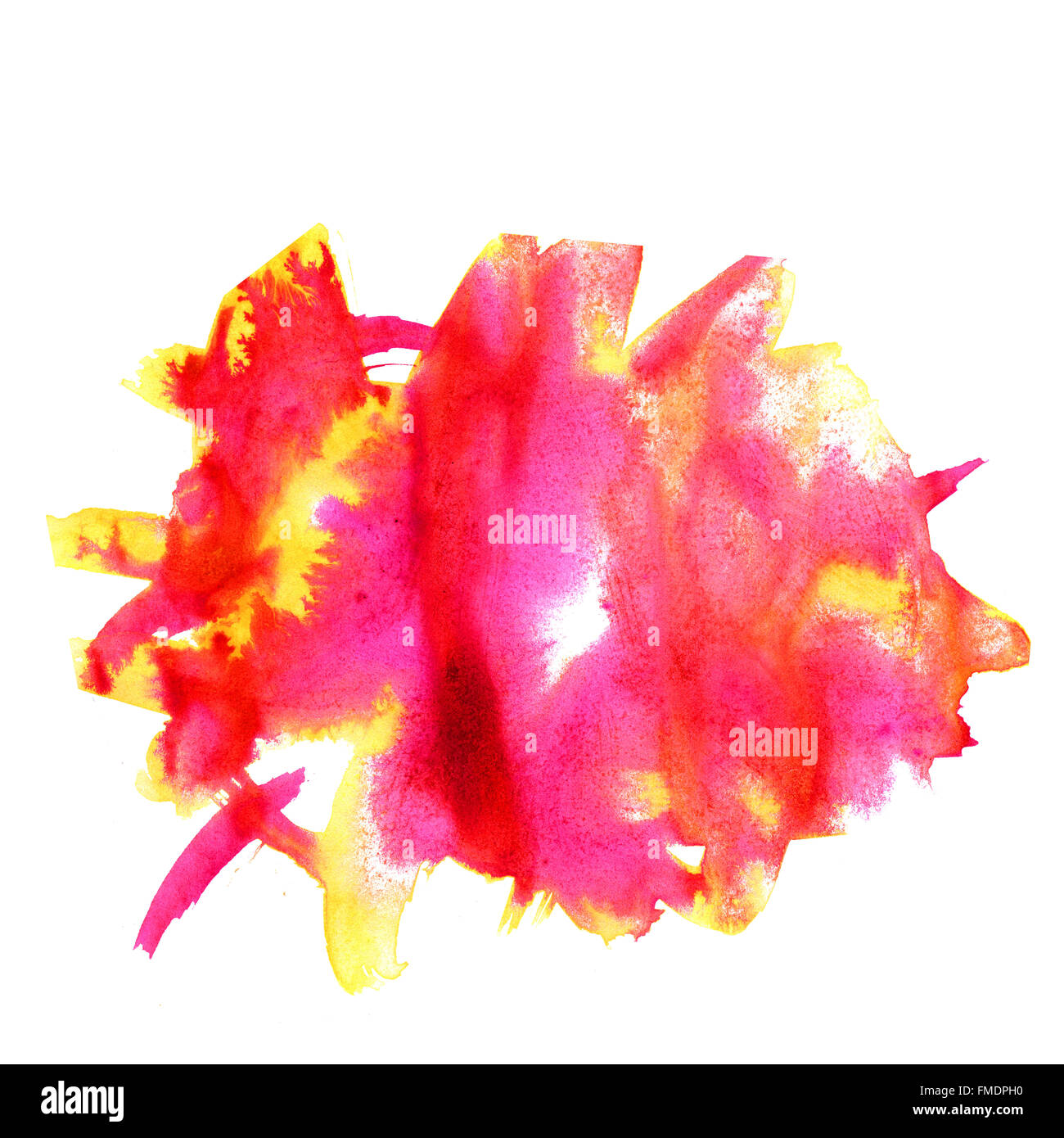 water color watercolor texture splash blotch yellow red watercolour ...