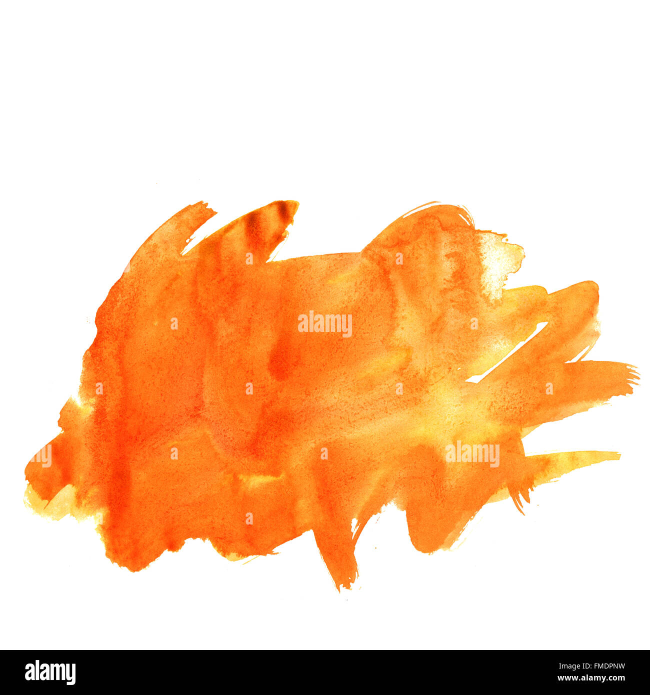 water color watercolor texture splash blotch watercolour Orange ...