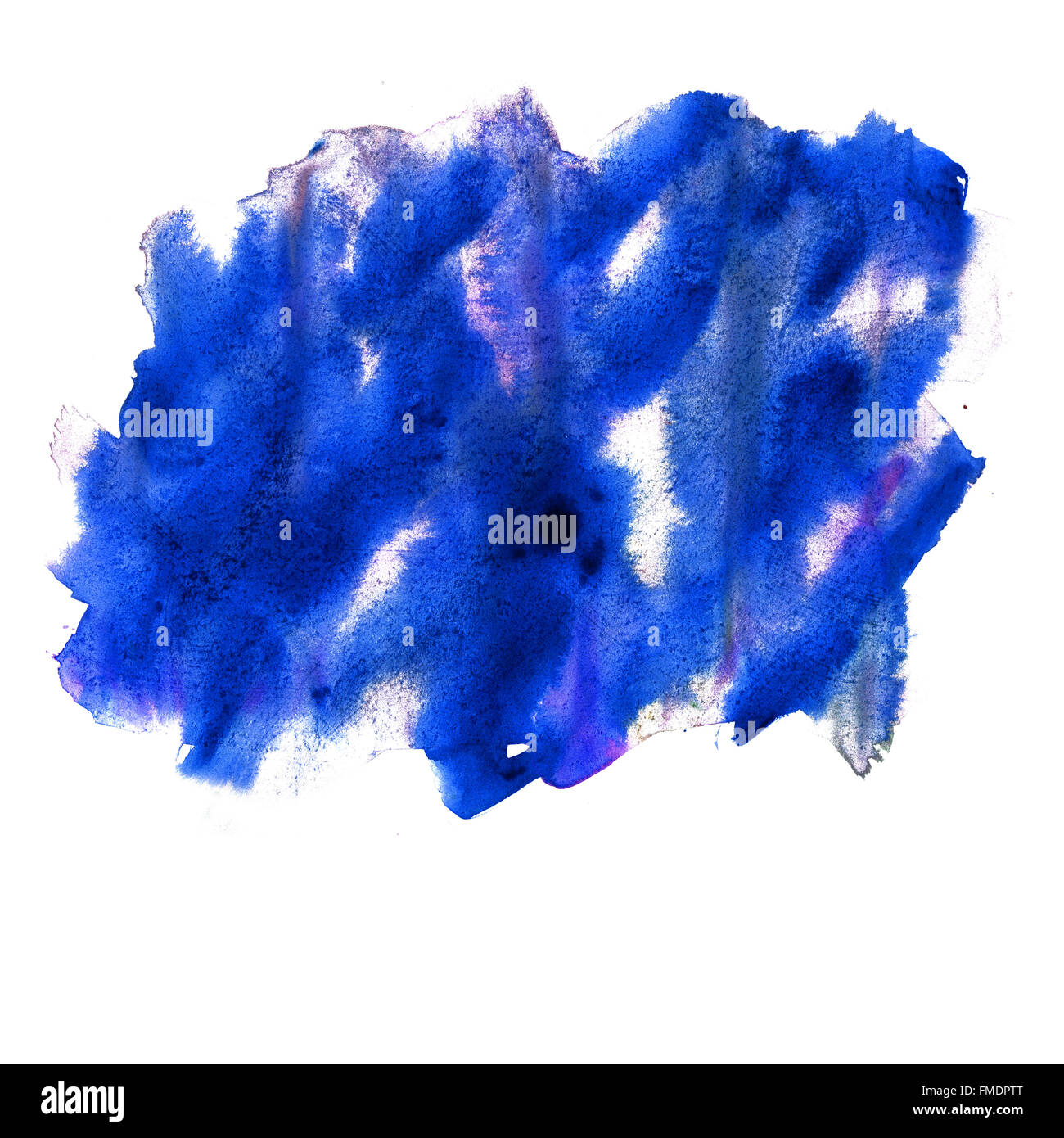 water color watercolor blue texture splash blotch watercolour isolated ...